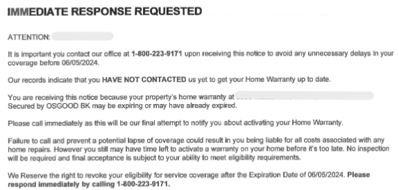 Beware of Home Warranty Scams: How to Spot and Avoid Them